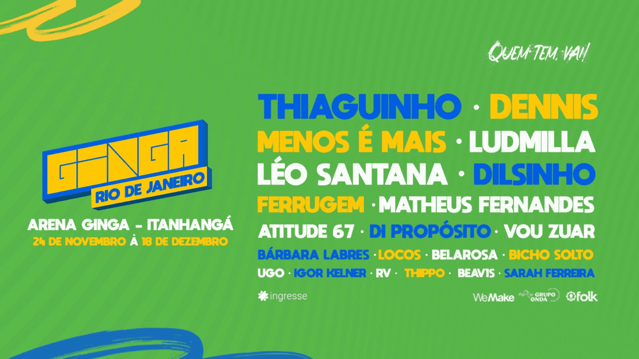 Ginga Rio 2022 - Copa do Mundo - Cupom de Desconto