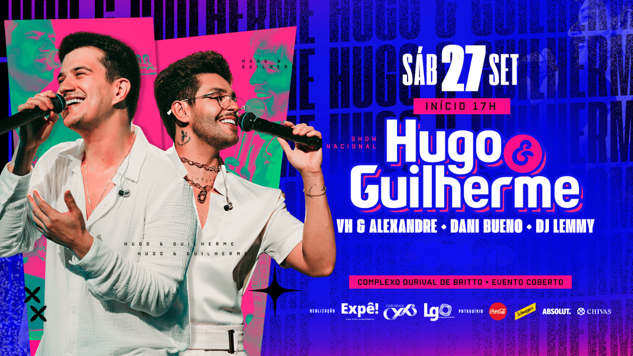Hugo e Guilherme Curitiba 2025 - Ingressos com Desconto!