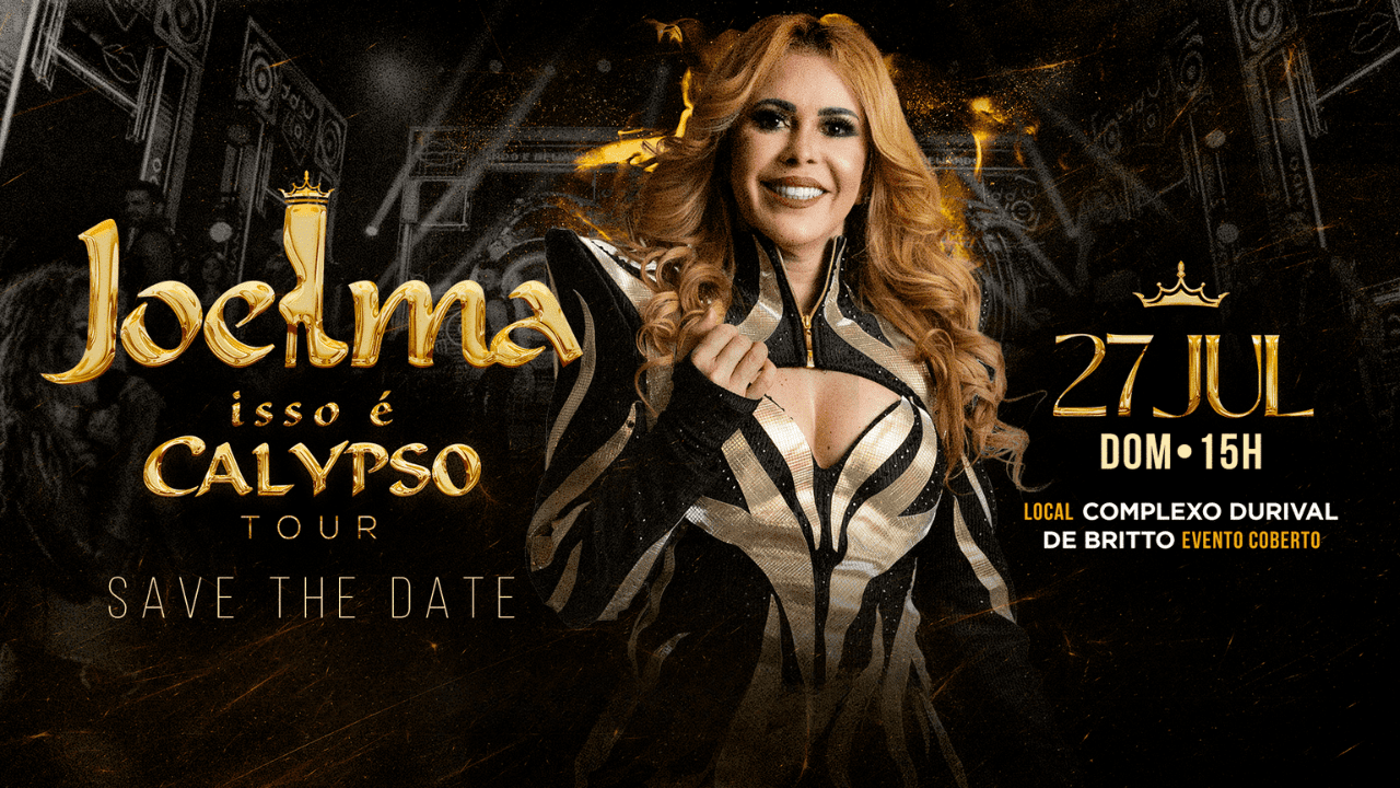 Joelma Curitiba 2025 - Ingressos com Desconto!